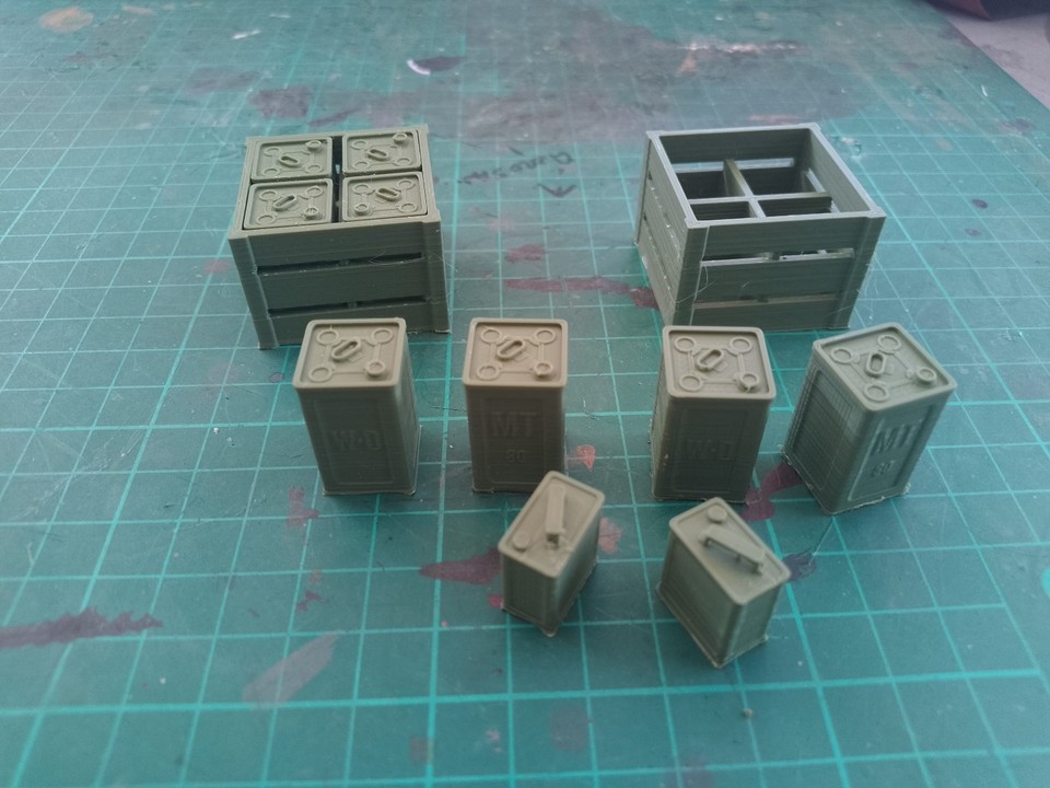 RC Tank 1/16th scale. Churchill / Cromwell / LRDG Truck. "Flimsy" Fuel ...