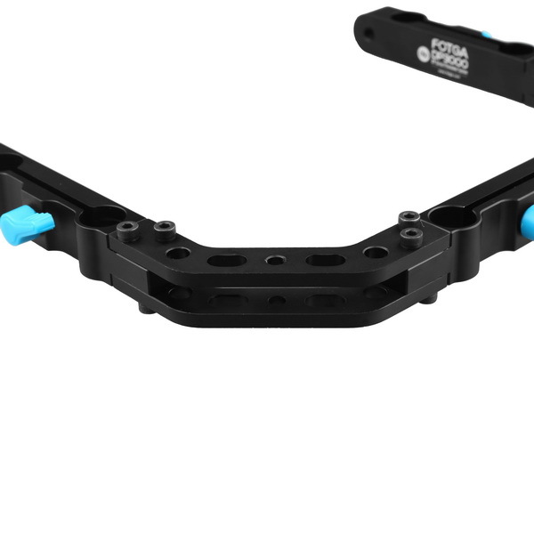 FOTGA DP3000 Top Handle Grip C-Shape Cage Bracket Kit M2 for 15mm Rod ...