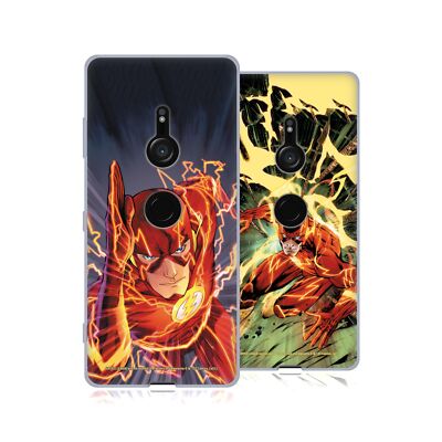 JUSTICE LEAGUE DC COMICS THE FLASH COMIC BOOK COVER GEL CASE FOR SONY ...