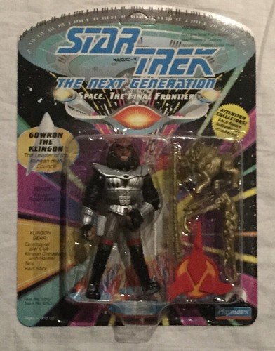 Star Trek The Next Generation GOWRON THE KLINGON LEADER .Item No:6053 ...
