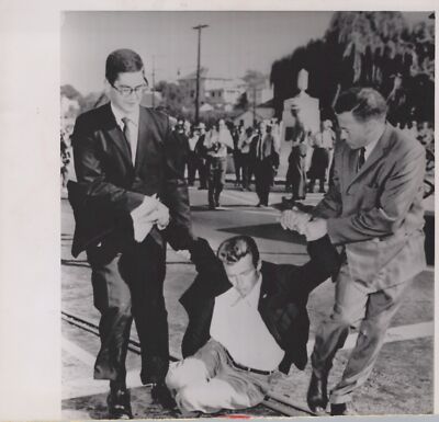 1962 Frank Harper protest Mare Island Navy Shipyard Original Press ...