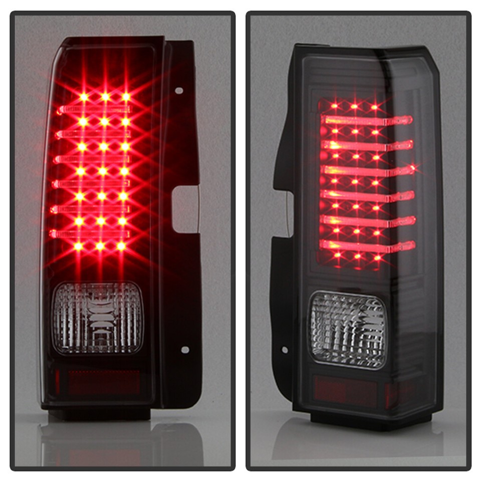 2006 2007 2008 2009 2010 Hummer H3 LED [Light Bar] Tail Lights Lamps ...