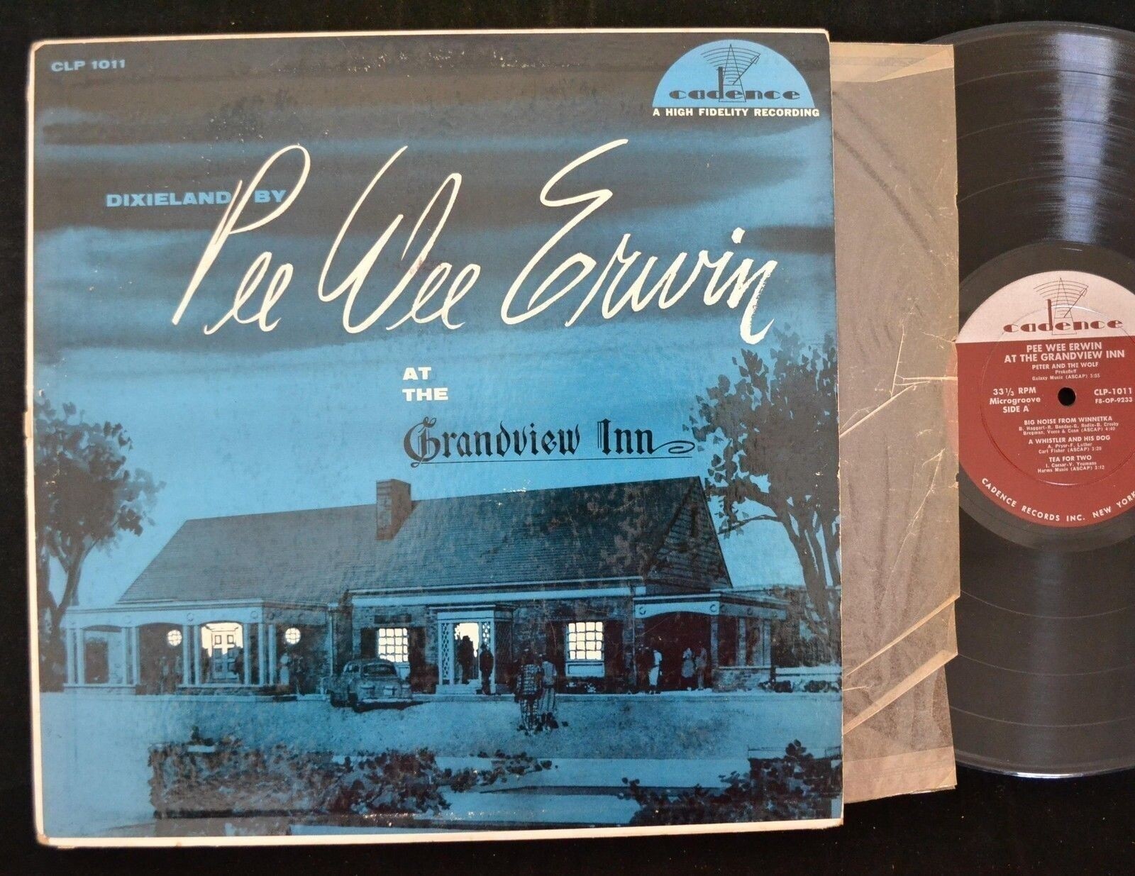 Pee Wee Erwin Cadence 1011 At The Grandview Inn | eBay