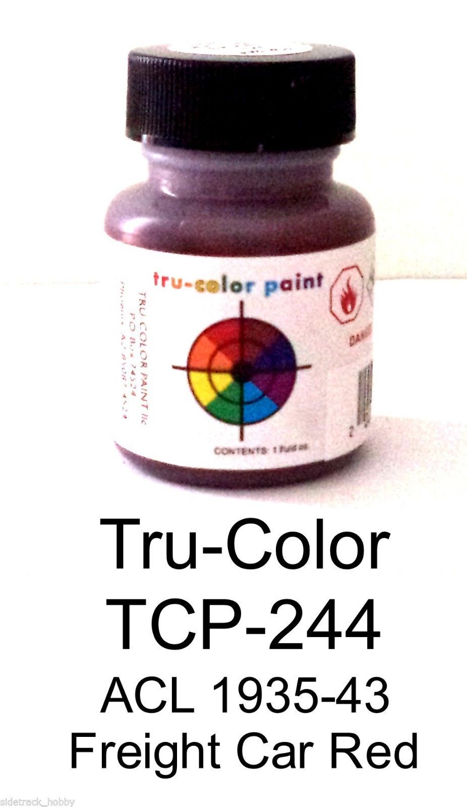 Tru-Color TCP-244 ACL Atlantic Coast Line Freight Car Red 1 oz Paint | eBay