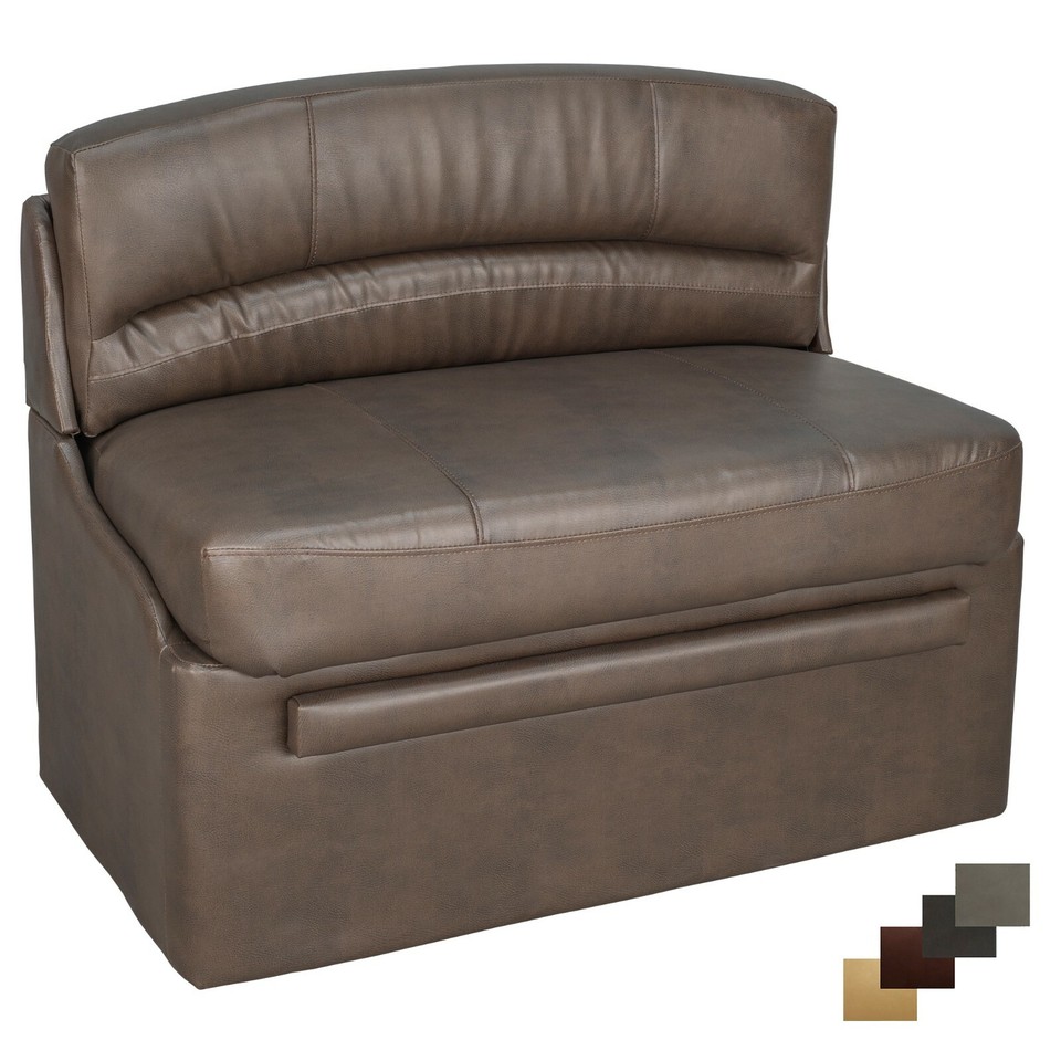 36" RV Dinette Booth Seating Dining Seats with Storage Convert To Bed ...