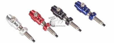 Infitec Rasterbutton NEXUS Button Recurvebogen Schwarz oder Silber ...