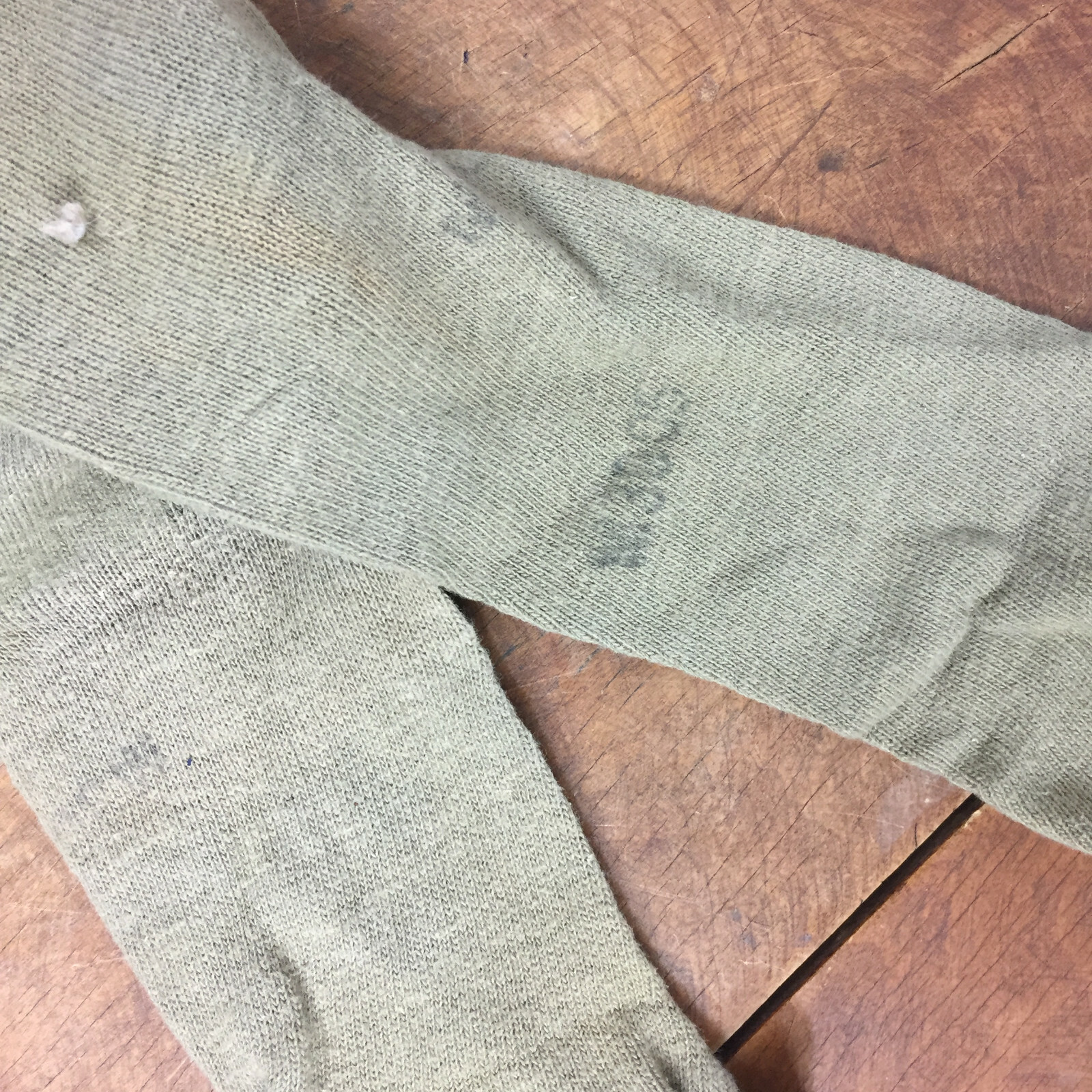 Vintage Army Military Marines Wool Stencil Socks Uniform WWII WW2 ...