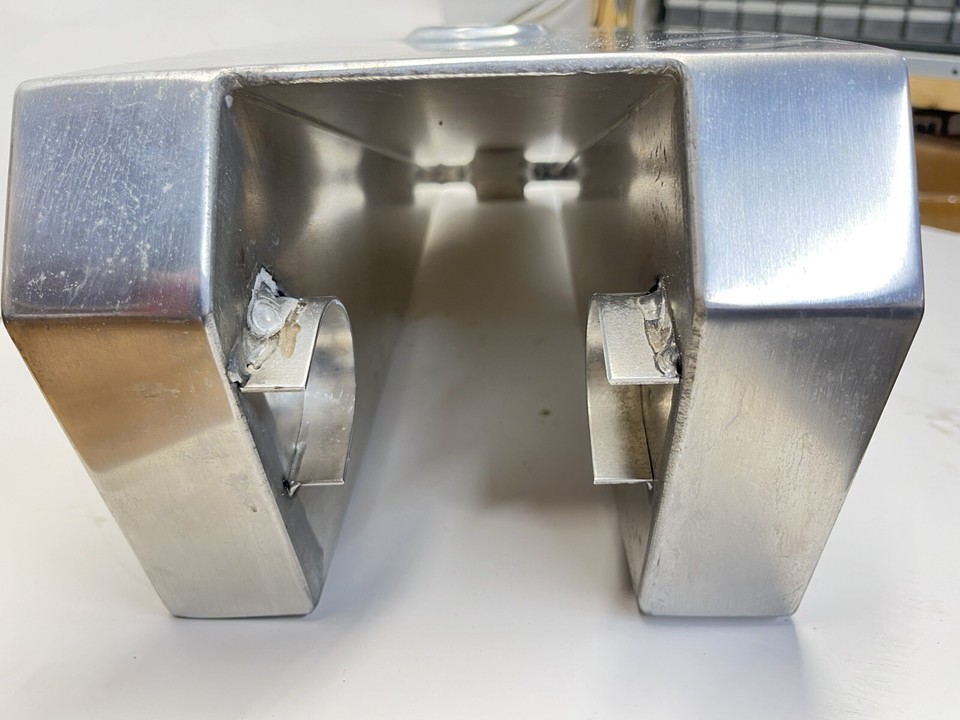 ALUMINIUM HAND MADE FUEL GAS TANK BOARD TRACK CAFE RACER HONDA SUZUKI ...