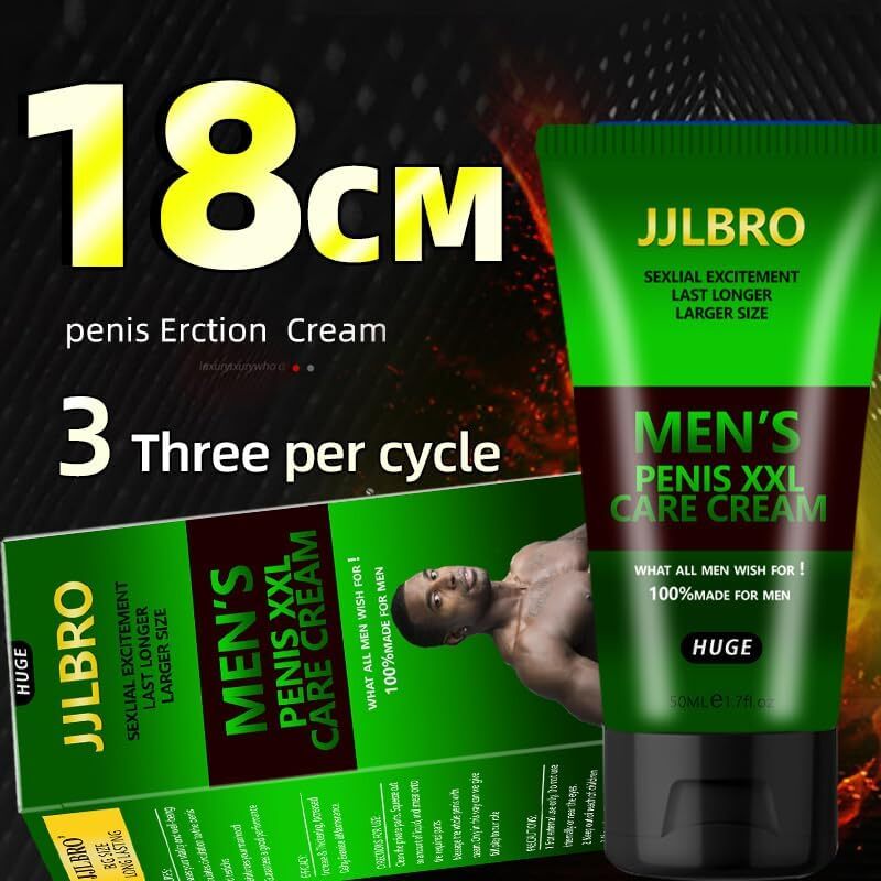 JJLBRO Extra Strength Male XXL Care Gel for Men – Stronger Cream for ...