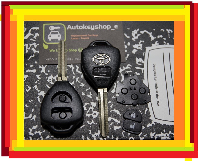 Toyota RAV 4 12bby-08 DENSO Key Fob Remote 12bby08 cmII ID 2005DJ1379 ...