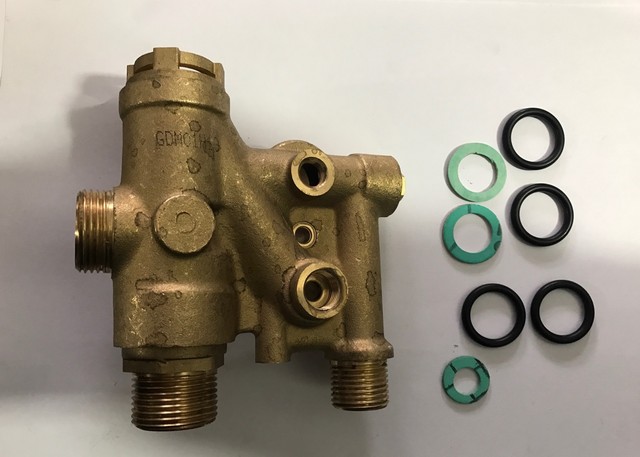 Ariston MICROGENUS 24/28 He Diverter Valve 3 Way Block 65105063 ...