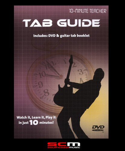 TAB GUIDE 10-MINUTE TEACHER GUITAR DVD TUTORIAL MUSIC TABLATURE LEARN TO PLAY | eBay
