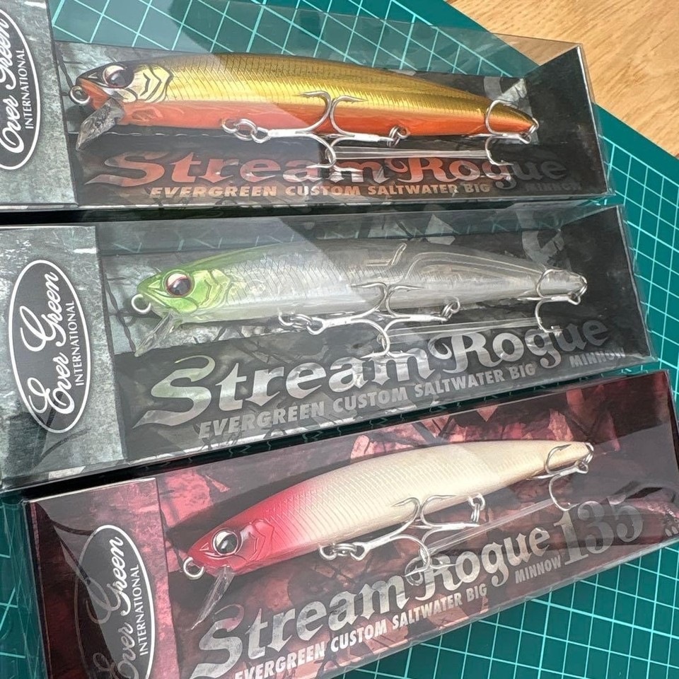 EVERGREEN Stream Rogue Set of 3 Fishing Fishing Lure Fly Hard Lure Lure ...