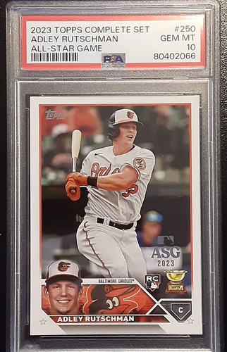 2023 Topps All Star Game Set ASG Foil Rookie RC #250 PSA 10 - Adley ...