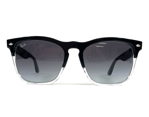 Ray-Ban Sunglasses RB4487 STEVE 6630/8G Black Transparent w Grey ...
