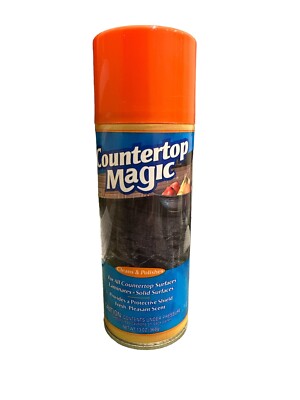 Vintage Countertop Magic 13oz Aerosol Cleaner Polisher Spray 100% Full ...