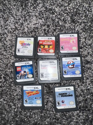 Nintendo DS Game Lot of 8-cartridge Only | eBay