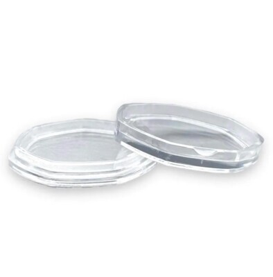 50p Clear Coin Capsules / Cases Brand NEW - Coin / Display | eBay UK