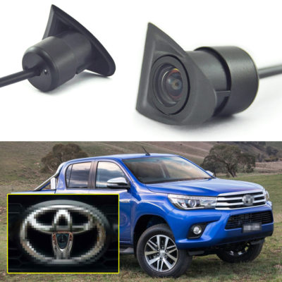 Car Front View Camera Logo Embedded 170° HD CCD for Toyota Hilux VIGO ...