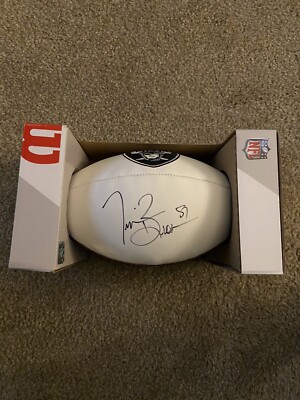 tim brown autographed football | eBay