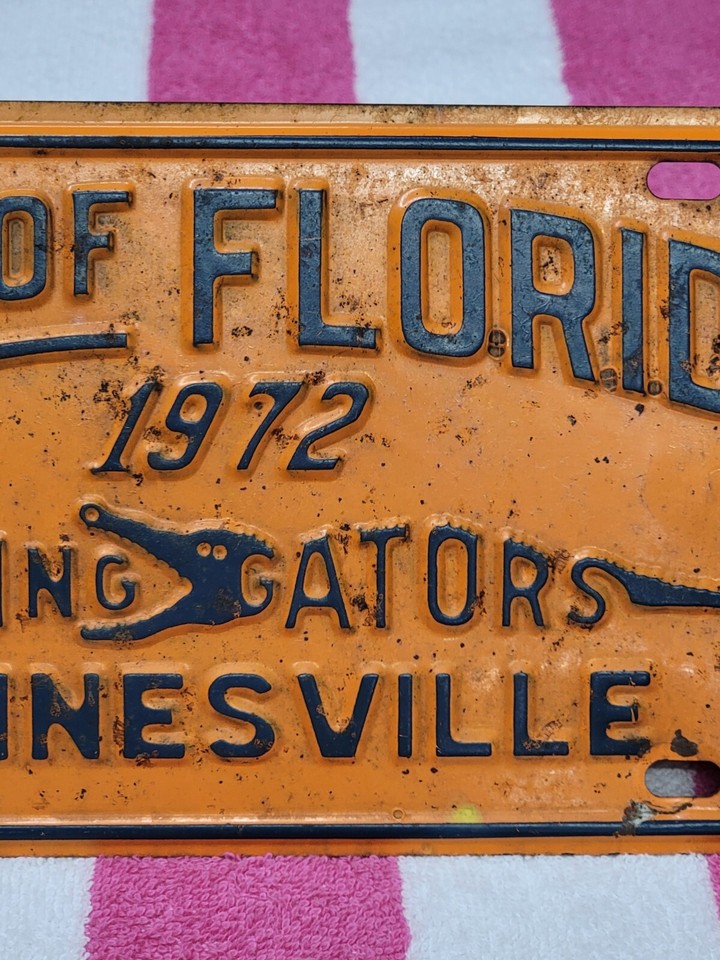 1972 University Of Florida, Fighting Gators, Gainesville, Booster ...