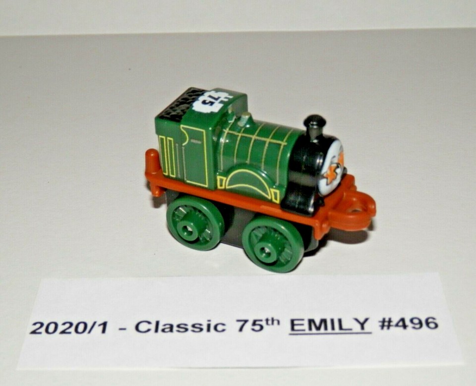 Thomas And Friends Minis 2020/1 CLASSIC 75th EMILY #496 NEW Last One ...