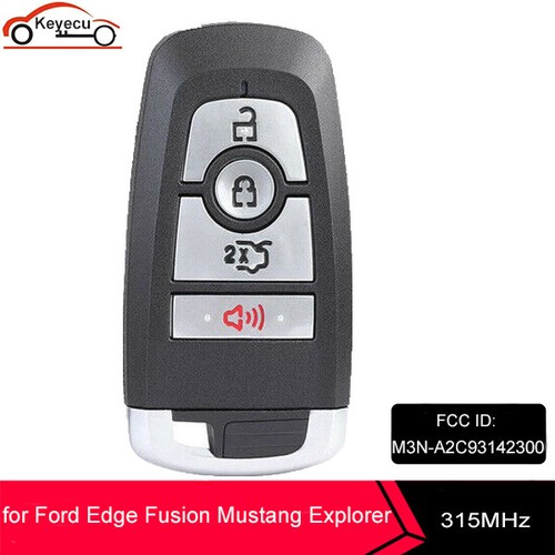 FOR FORD FUSION 2017 2018 2019 2020 21 REMOTE KEY FOB SMART KEY 315MHz ...