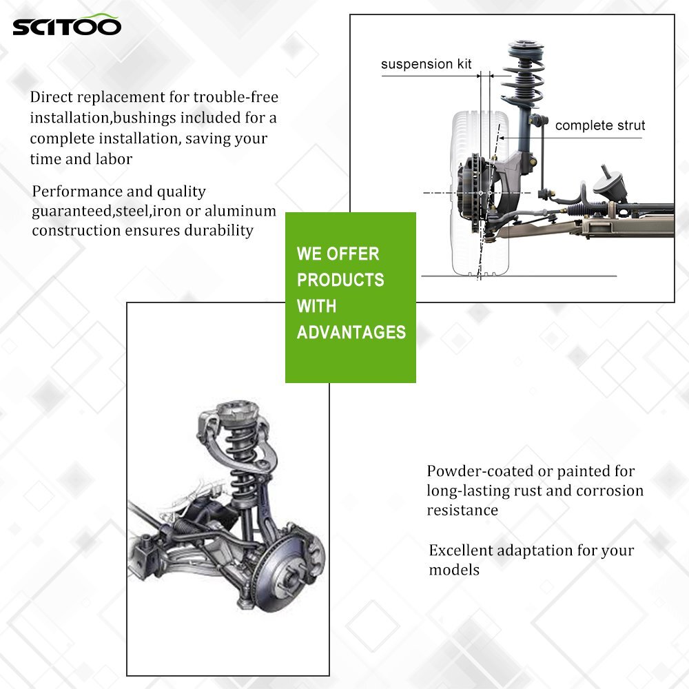 For Ford Fusion 2010 2011 2012 Complete Struts Assemblies & Shocks Sway ...