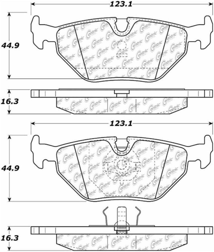 BRAND NEW PRONTO REAR BRAKE PADS LCD396 / D396 FITS *SEE CHART* | eBay