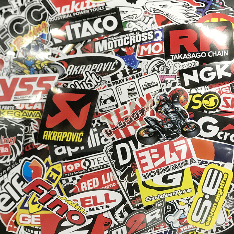 Lot Set of 120 Automotive Racing Decals Stickers Stock Car Drag Nascar ...