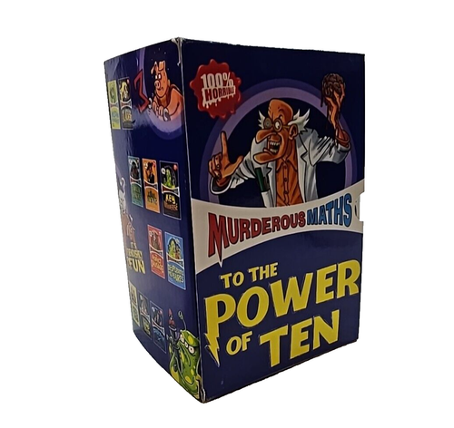 Murderous Math's To The Power Of Ten 10 Book Set Kjartan Poskitt ...