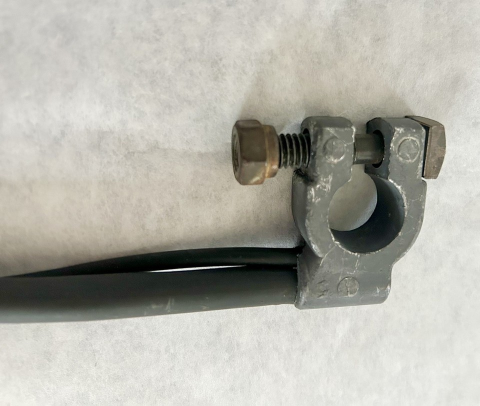 NOS Ford Motorcraft 1987-1993 Mustang Negative Battery Cable Correct ...