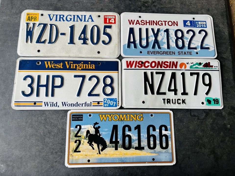 COMPLETE SET OF ALL FIFTY UNITED STATES LICENSE PLATES——CHECK IT OUT ...