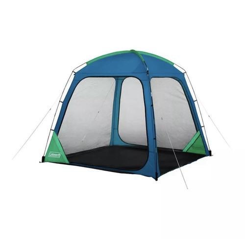Coleman Skyshade 8 x 8 ft Screen Dome Canopy - Blue 8' x 8' Screen Dome ...
