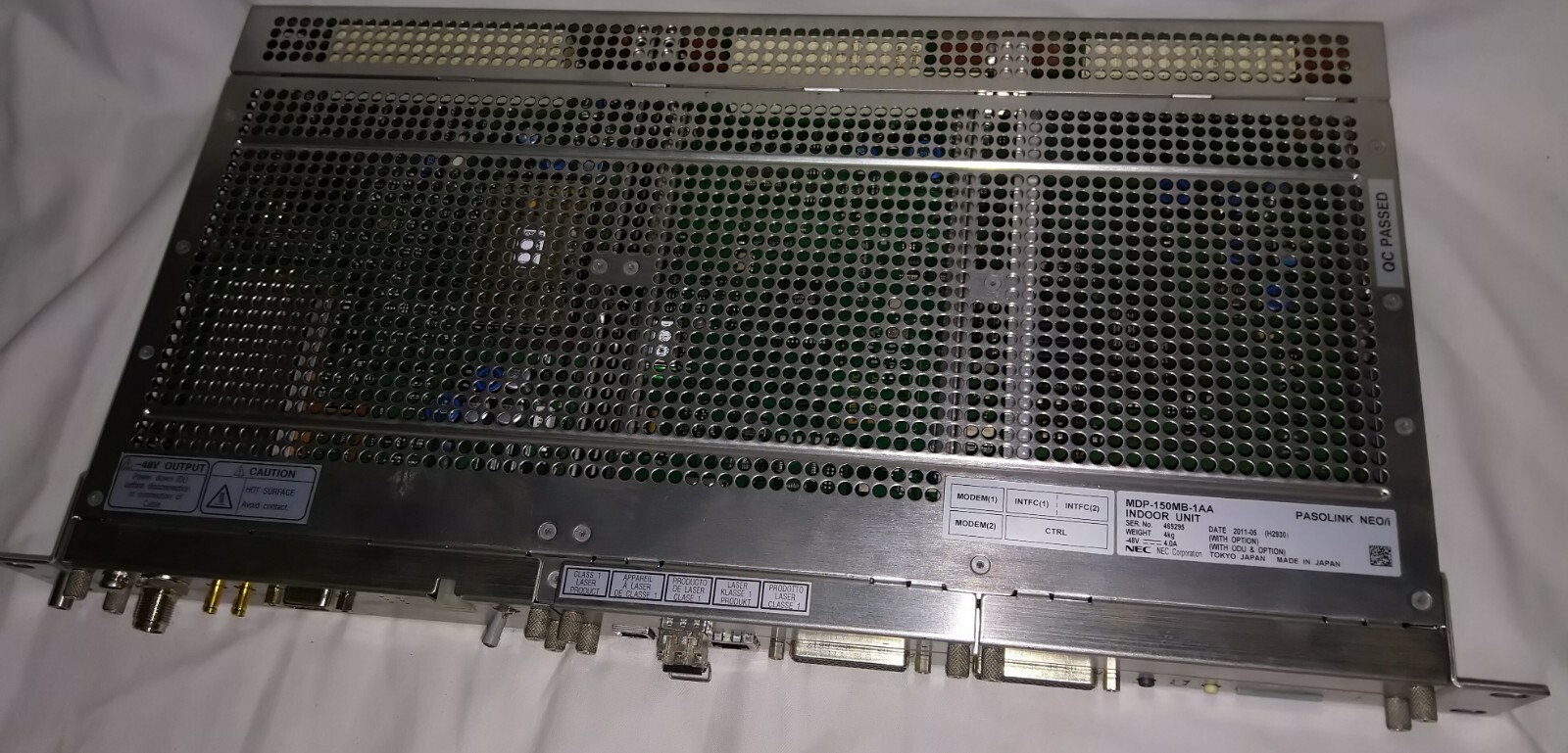 NEC Pasolink Neo/i H2930 NLITEE IDU MDP-150MB-1AA Indoor Unit | eBay