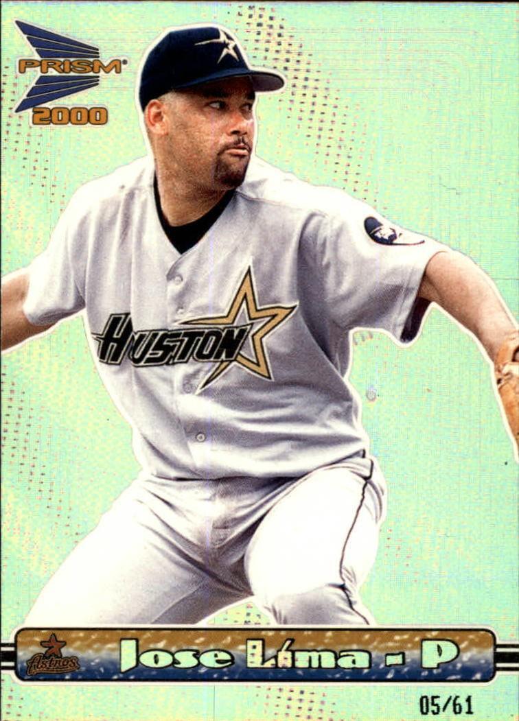 2000 Pacific Prism - Jose Lima #65 Premiere Date /61 for sale online | eBay