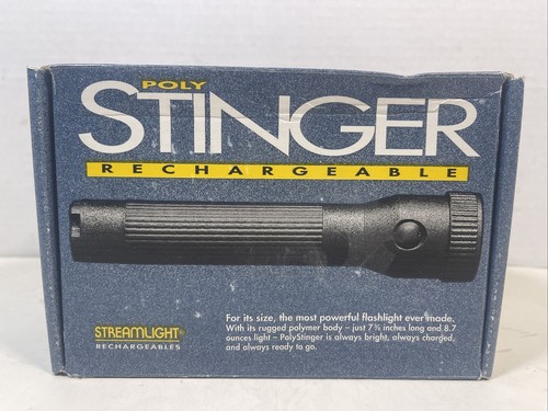 New Streamlight Polystinger Rechargeable Flashlight 2x Charger Holders ...