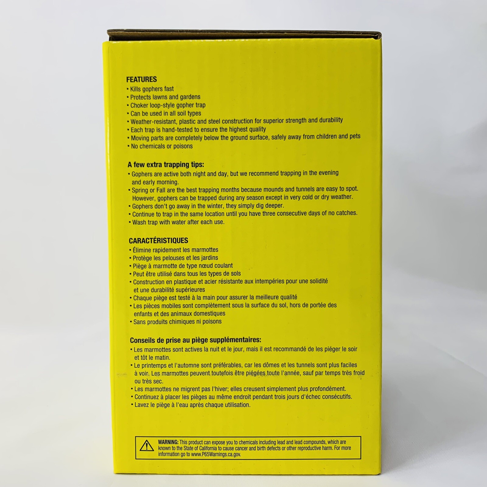 Victor Black Box Gopher Trap - Easy, Safe, Durable | eBay