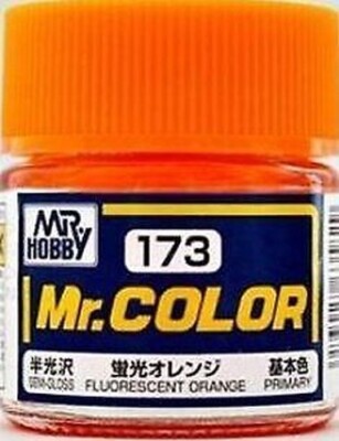 Mr Hobby - Gunze C-173 - Mr. Color (10 Ml), Fluorescent Orange | eBay UK
