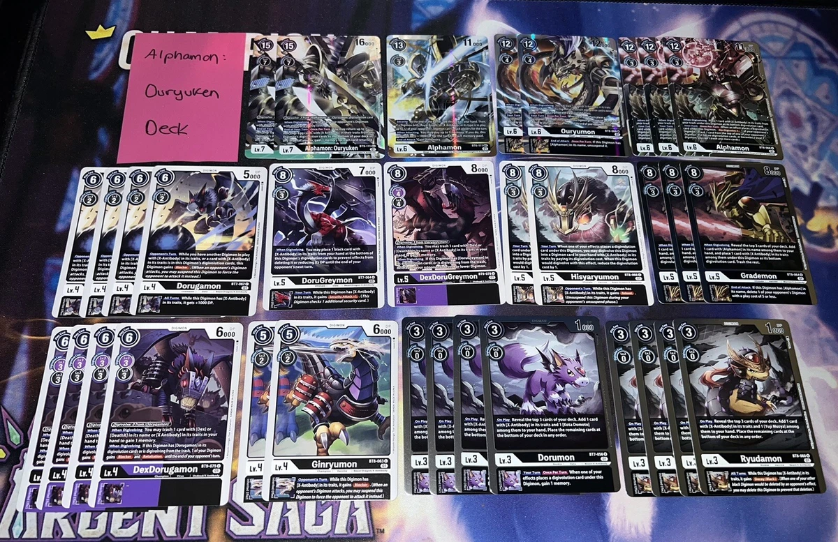 Alphamon Digivolution Chart