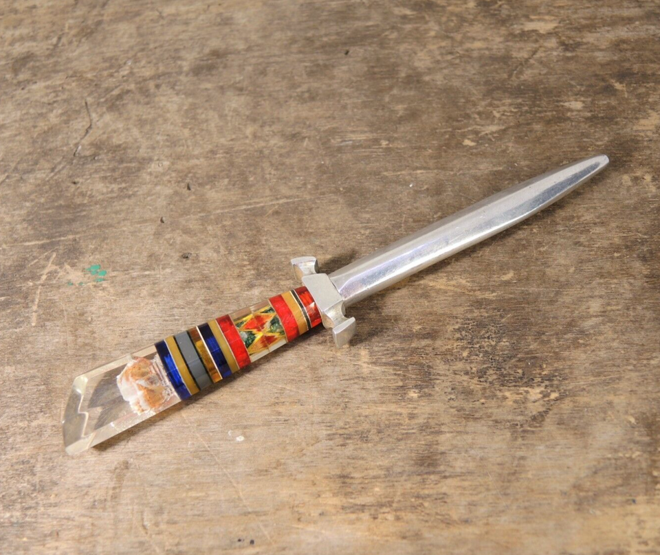 Vintage knife pen, Big soviet sword pen, Dirk ballpoint pen, Prison Art ...