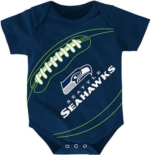 Seattle Seahawks Navy Infant NFL Fanatic Bodysuit | eBay