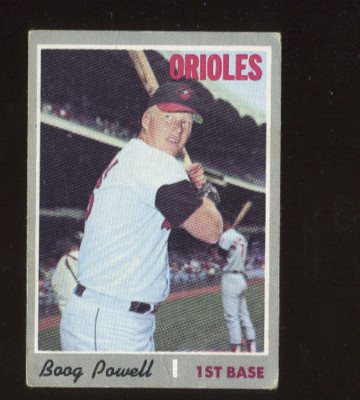 1970 Topps Baseball #410 Boog Powell Card - Good # 4132 | eBay