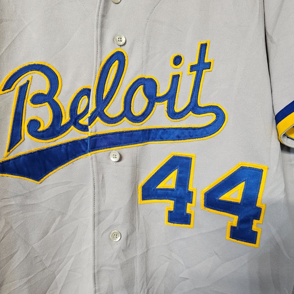 Vintage 90s Russell Authentic MiLB Beloit Brewers 44 Game Worn Jersey ...