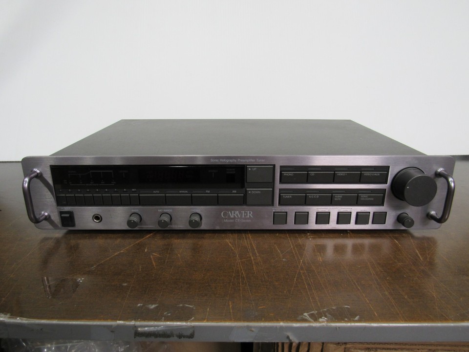 Carver Model CT-Seven Receiver Pre-Amplifier **TESTING WORKING** | eBay