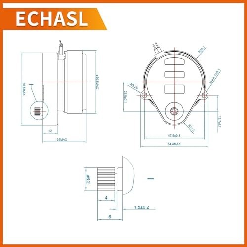 Zone Valve Motor Replacement for Honeywell V8043/V8044, 24V, 50/60Hz ...