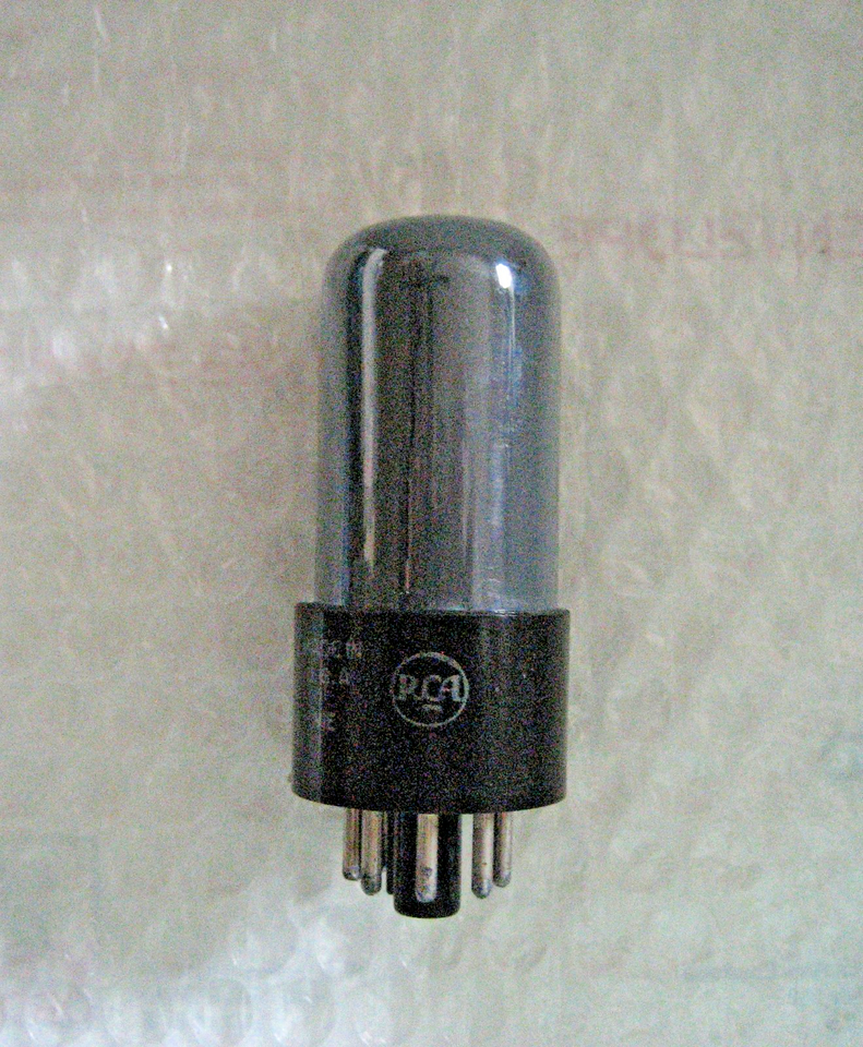 1 x NOS JAN 6V6GT VT-107A RCA Smoked Glass Tube - TV-7 Tested - WWII | eBay