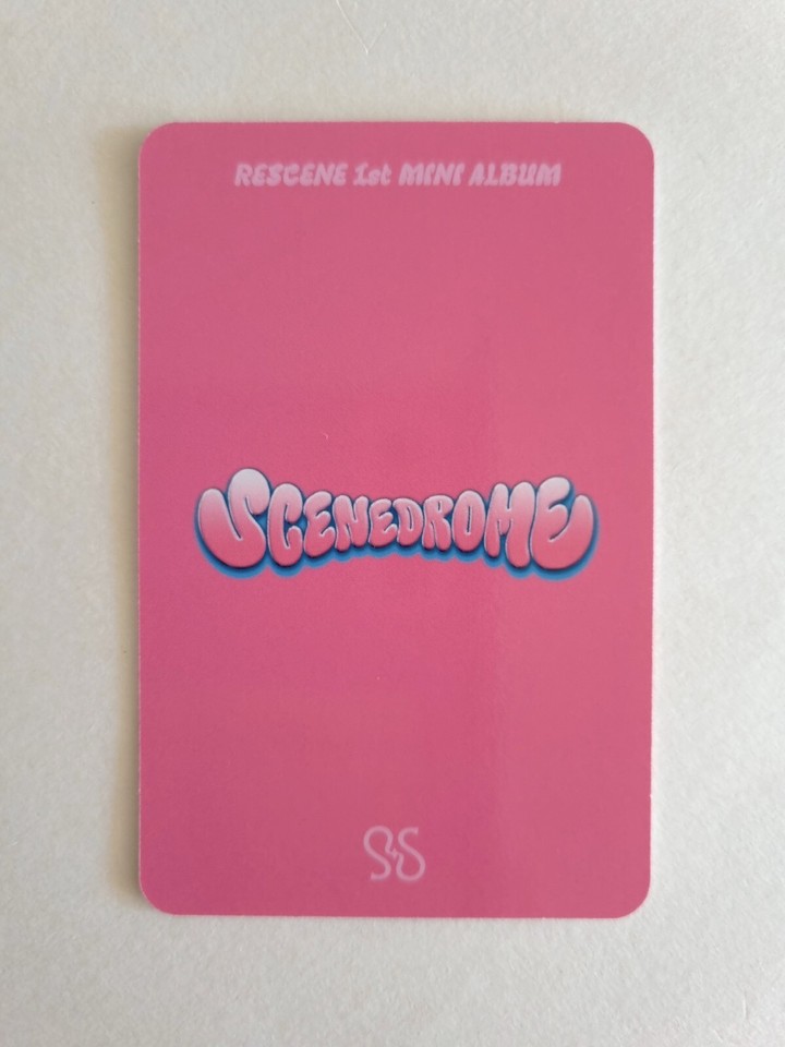 Rescene 1st Mini Album Scenedrome Official Photocard Woni Liv Minami ...