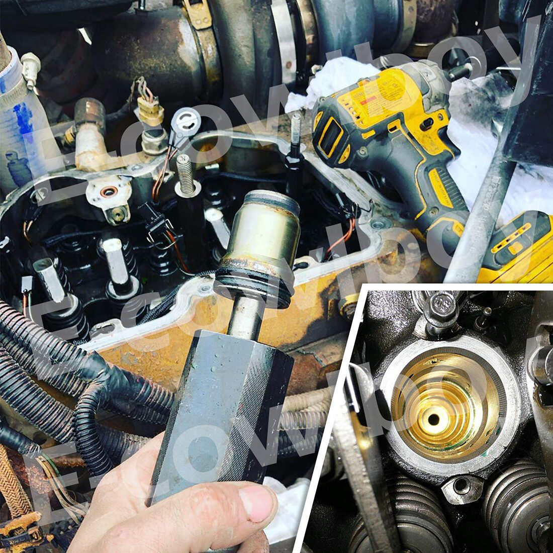 9U6891 Injector Sleeve Installer J38587A Engine Barring Socket J42083 ...