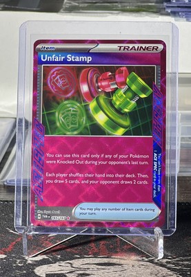 Unfair Stamp 165/167 Twilight Masquerade ACE SPEC Rare NM/M Pokemon TCG ...